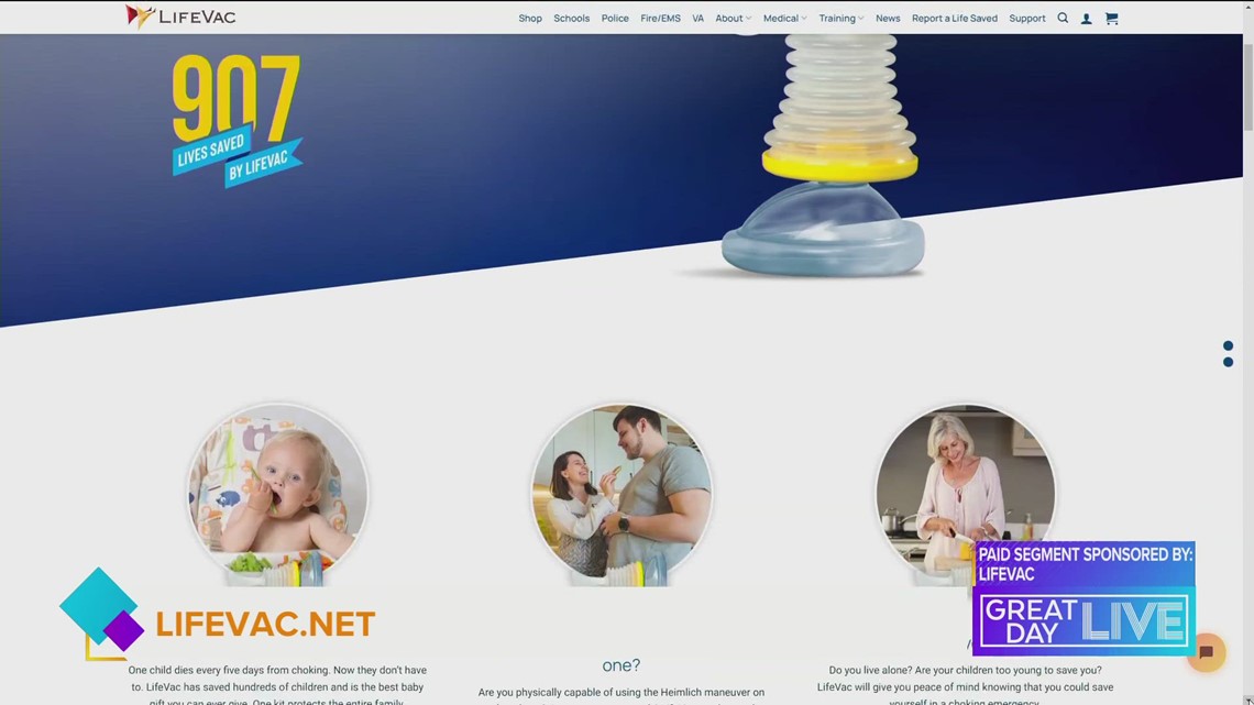Anti-choking device helps saves lives | wtsp.com