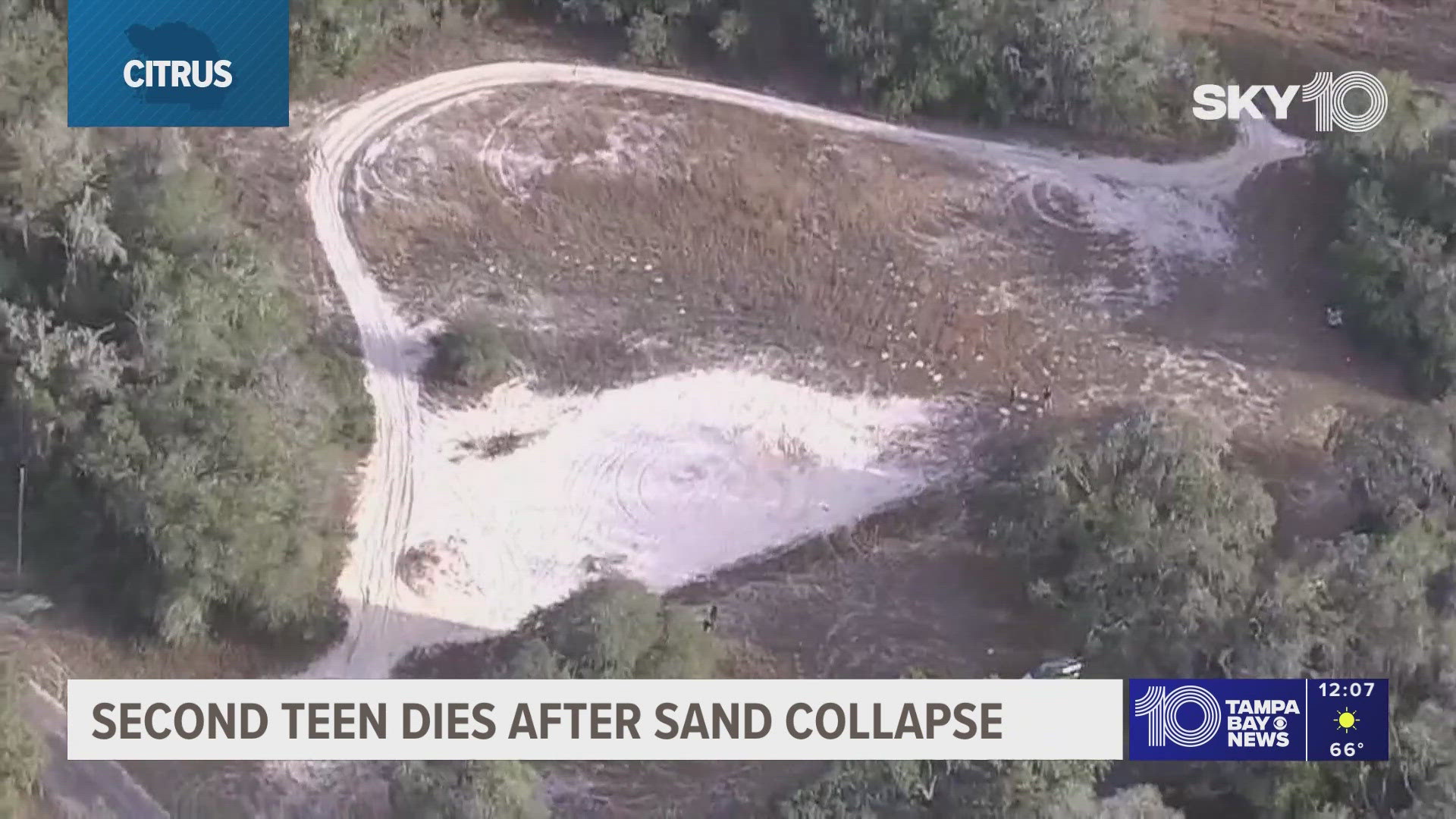 Second 14-year-old dies after falling into Citrus County sand hole ...