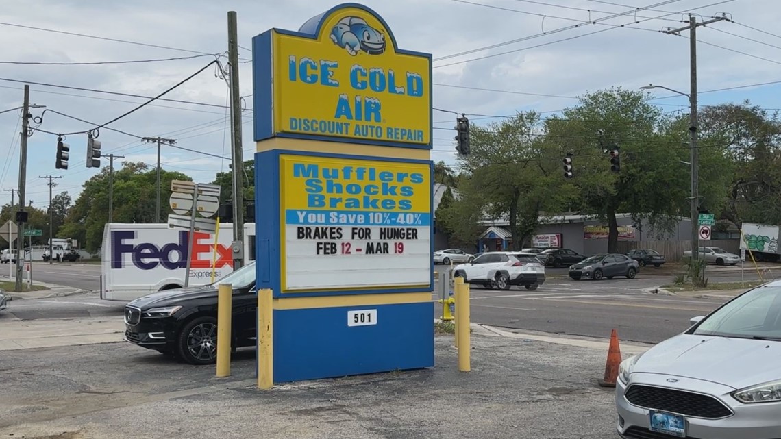 Local auto repair shops offer free service for food donations | wtsp.com