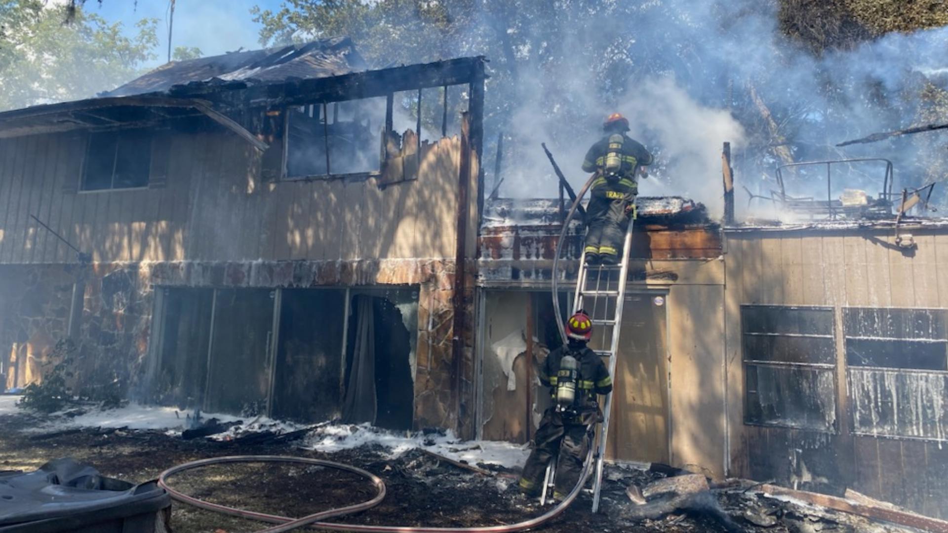 Fire guts house in Levy County | wtsp.com