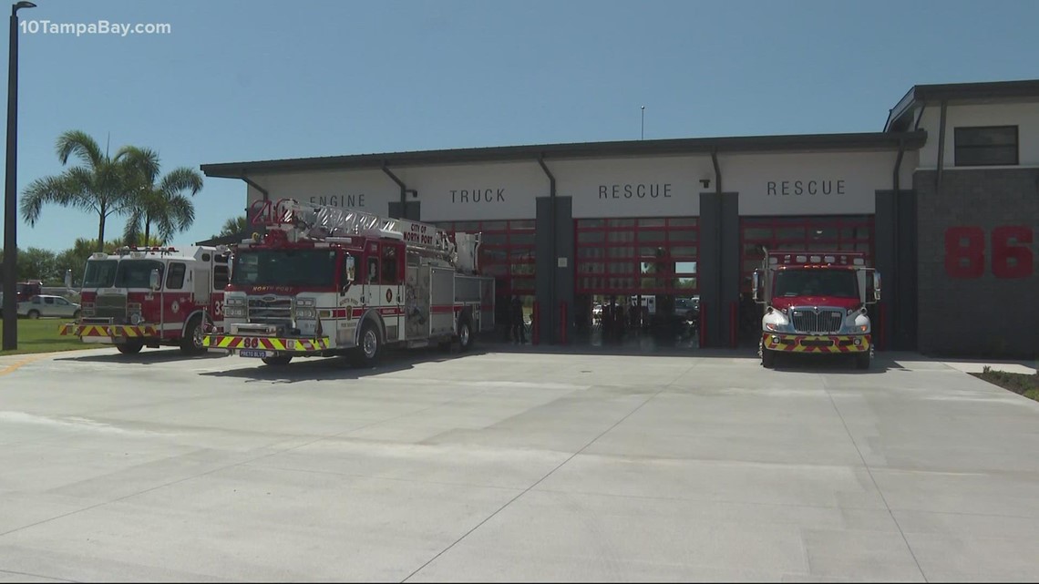 North Port opens new combination fire station and police substation ...