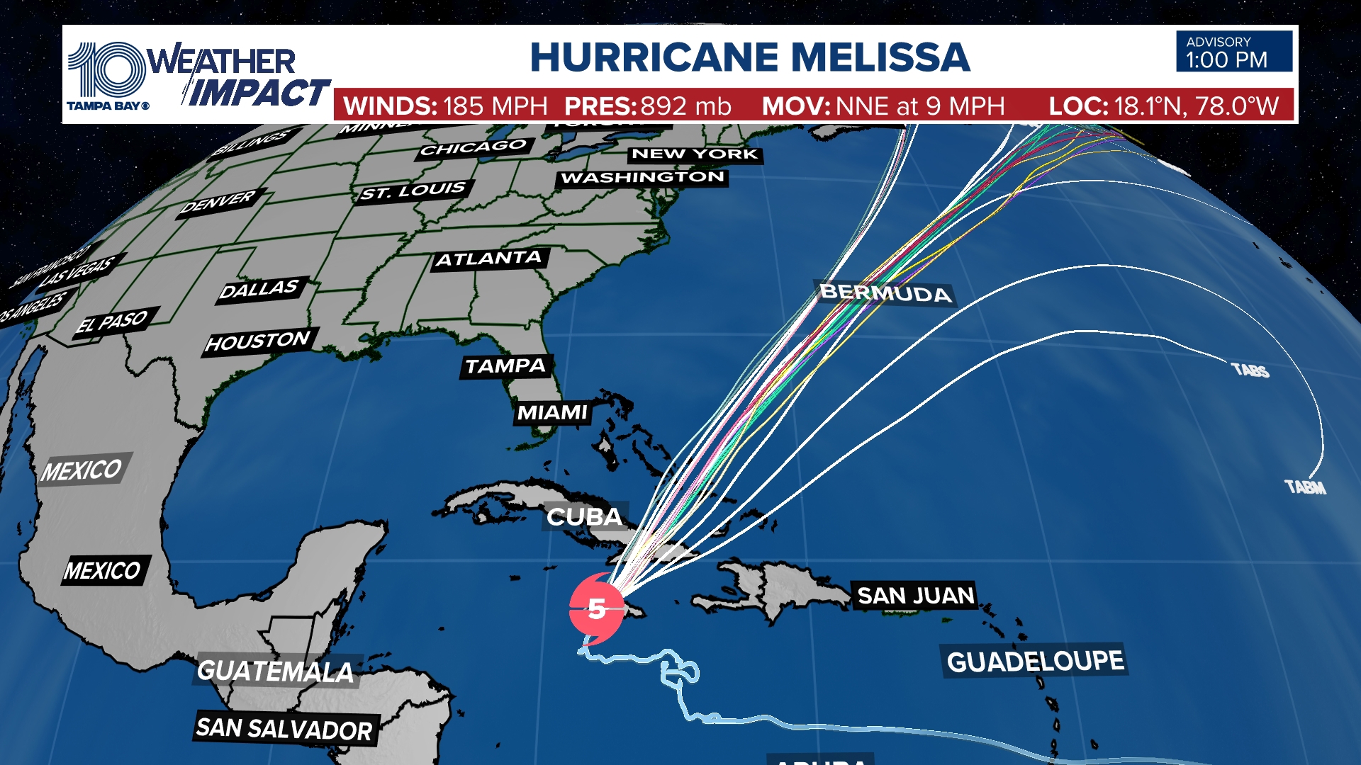 Track Hurricane Milton: Forecast cone, alerts | wtsp.com