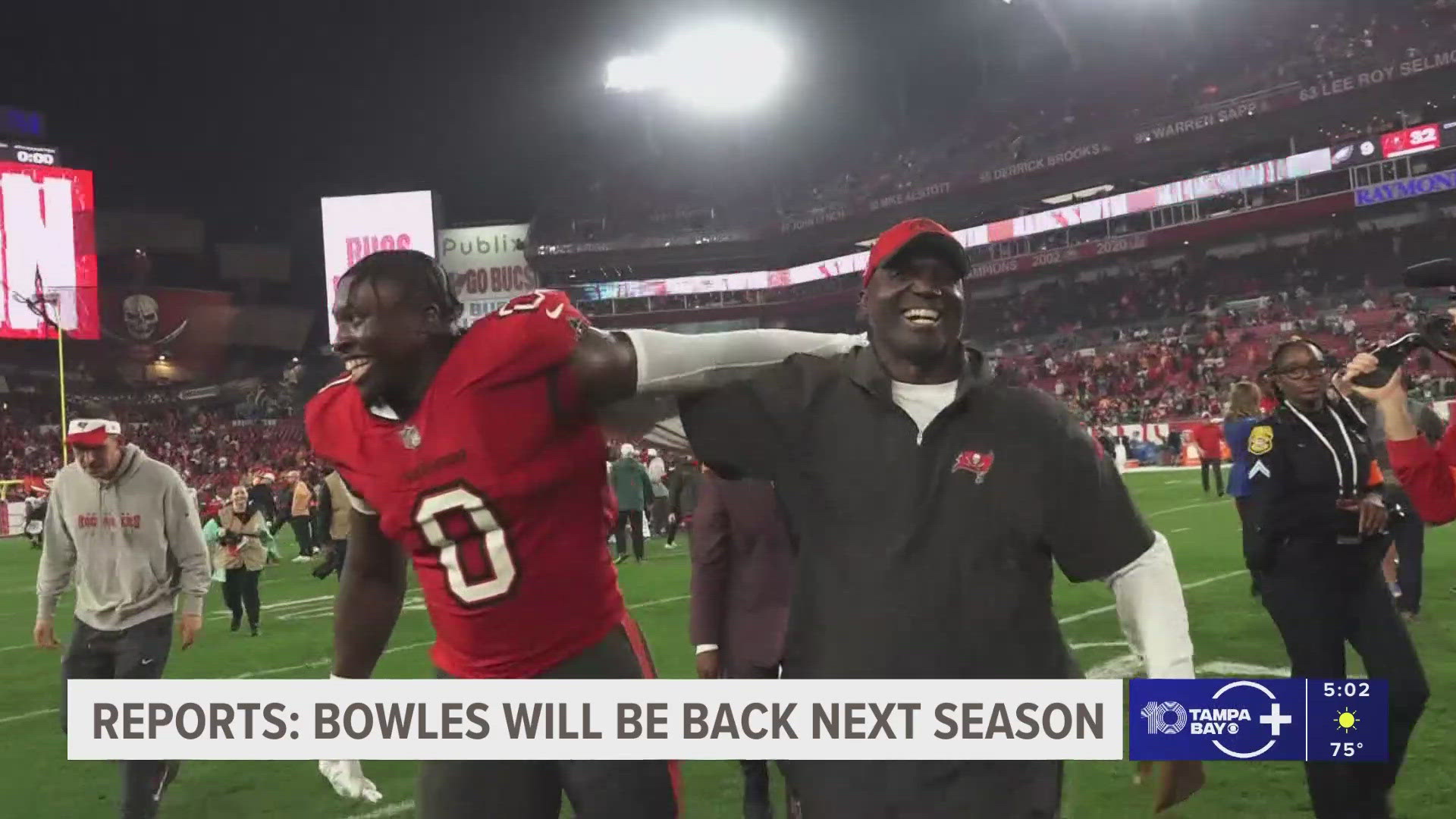 Reports: Todd Bowles to return as Bucs head coach for 2026 season ...