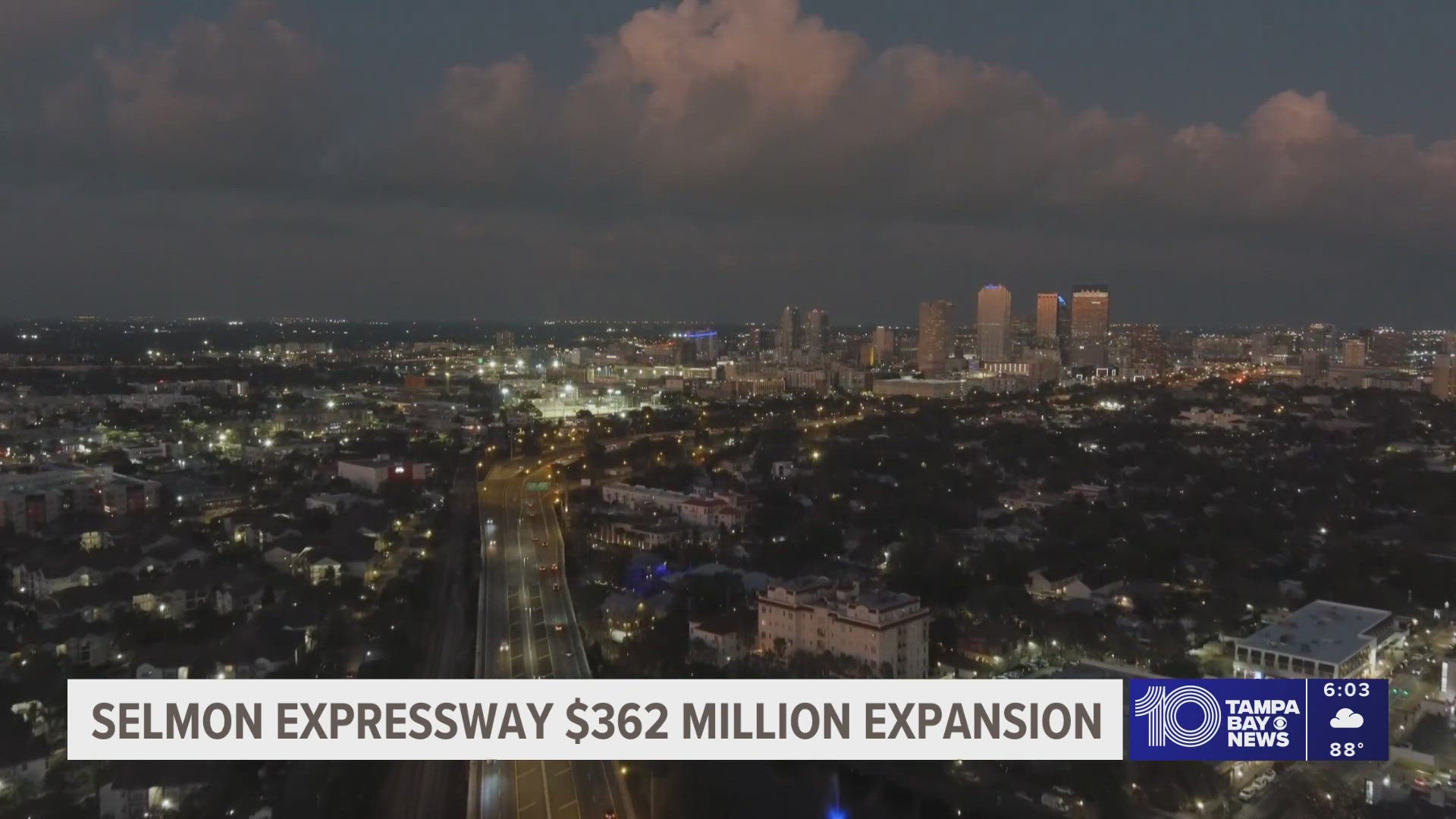 South Selmon Expressway expansion in Tampa moves forward | wtsp.com