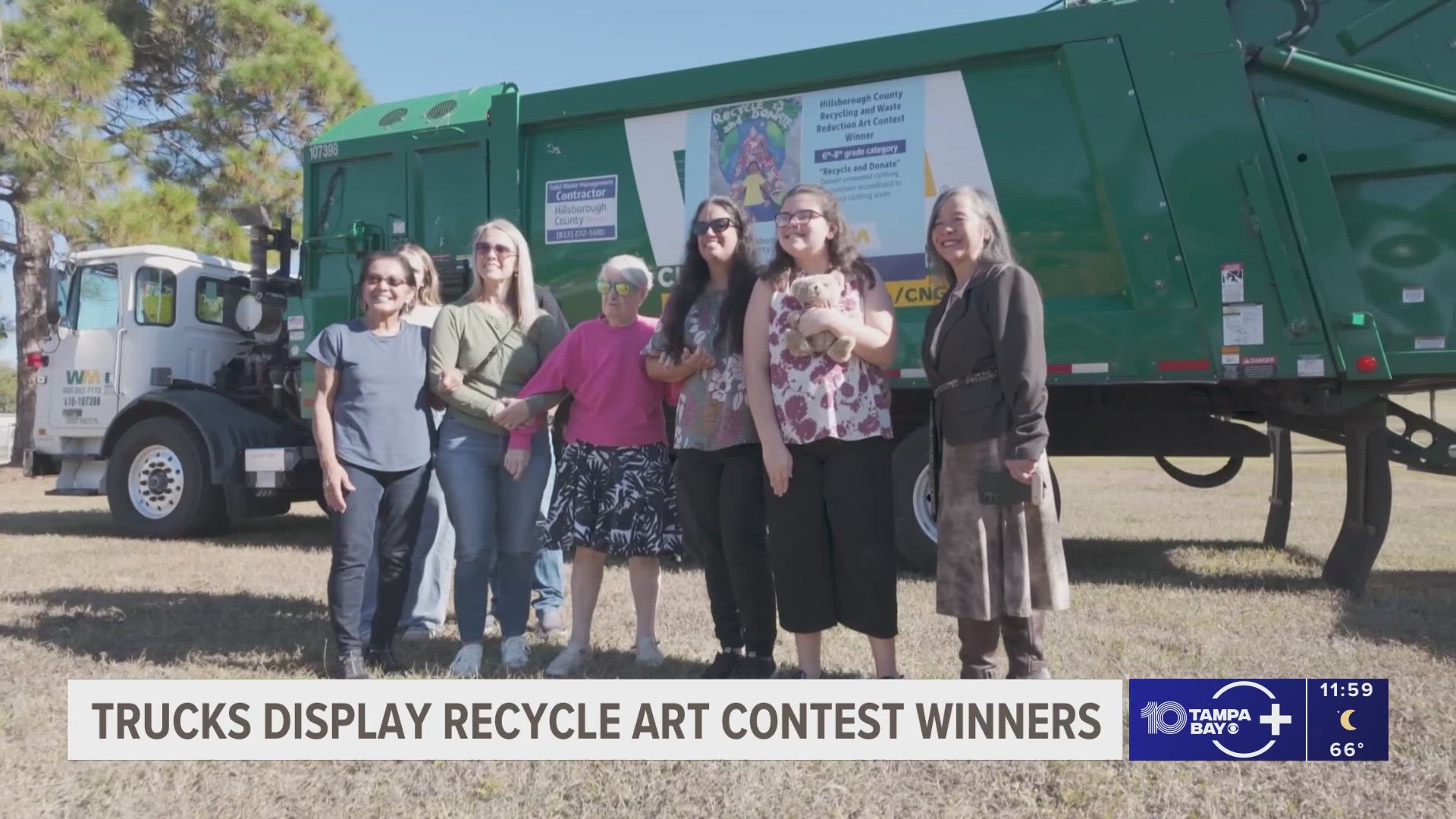 Hillsborough County celebrates winners of recycling art contest | wtsp.com