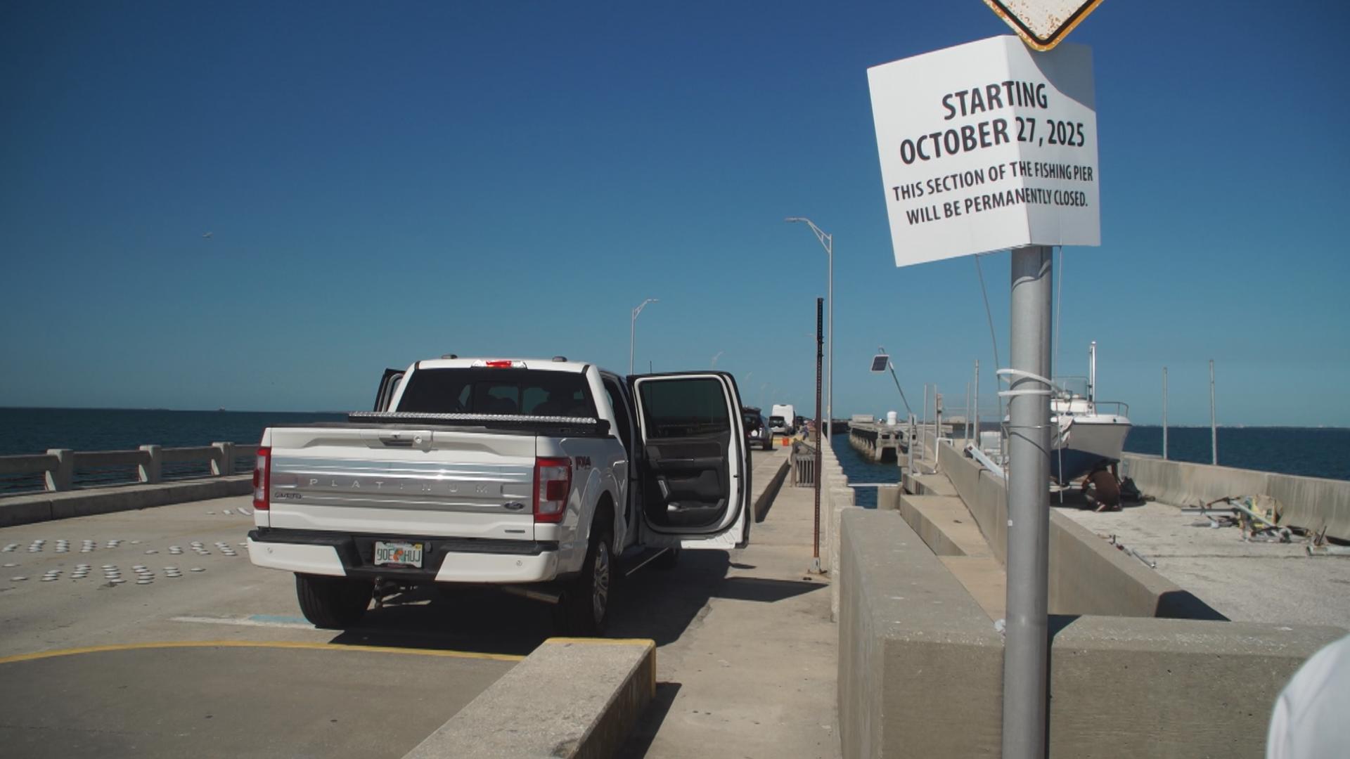 Part of Skyway Fishing Pier closed indefinitely after FDOT inspection ...