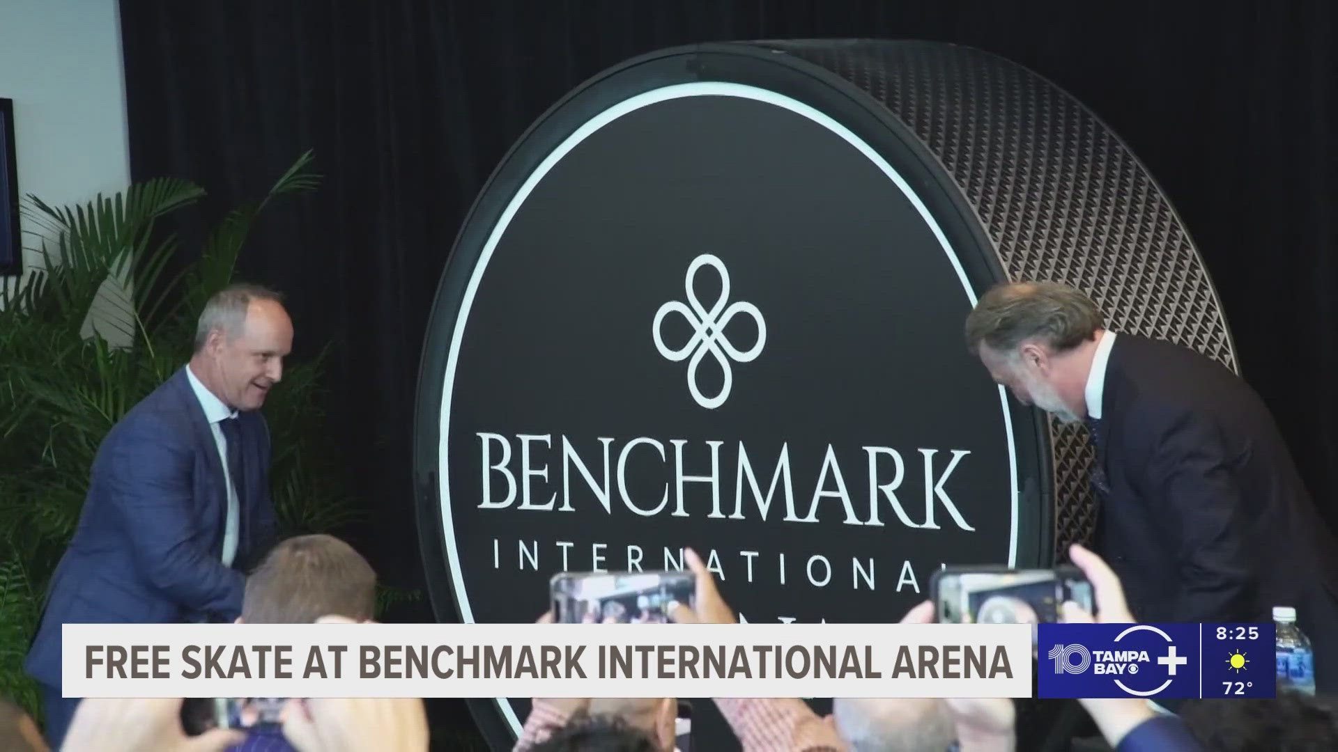 Benchmark International Arena caps off open house with fan skating ...