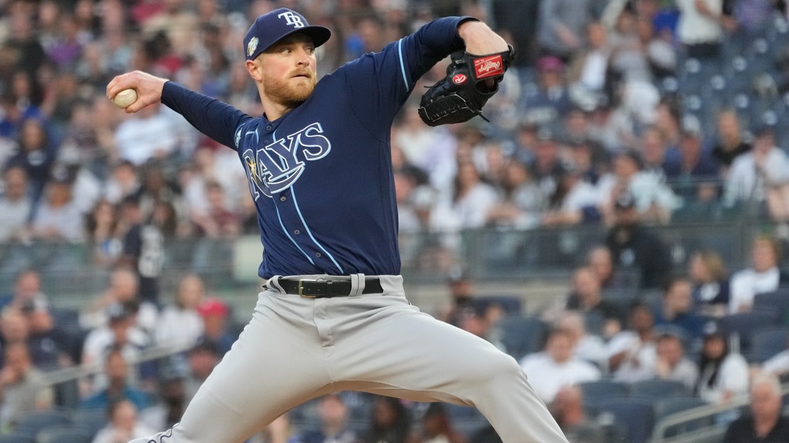 Drew Rasmussen injury: Pitcher placed on 60-day IL | wtsp.com