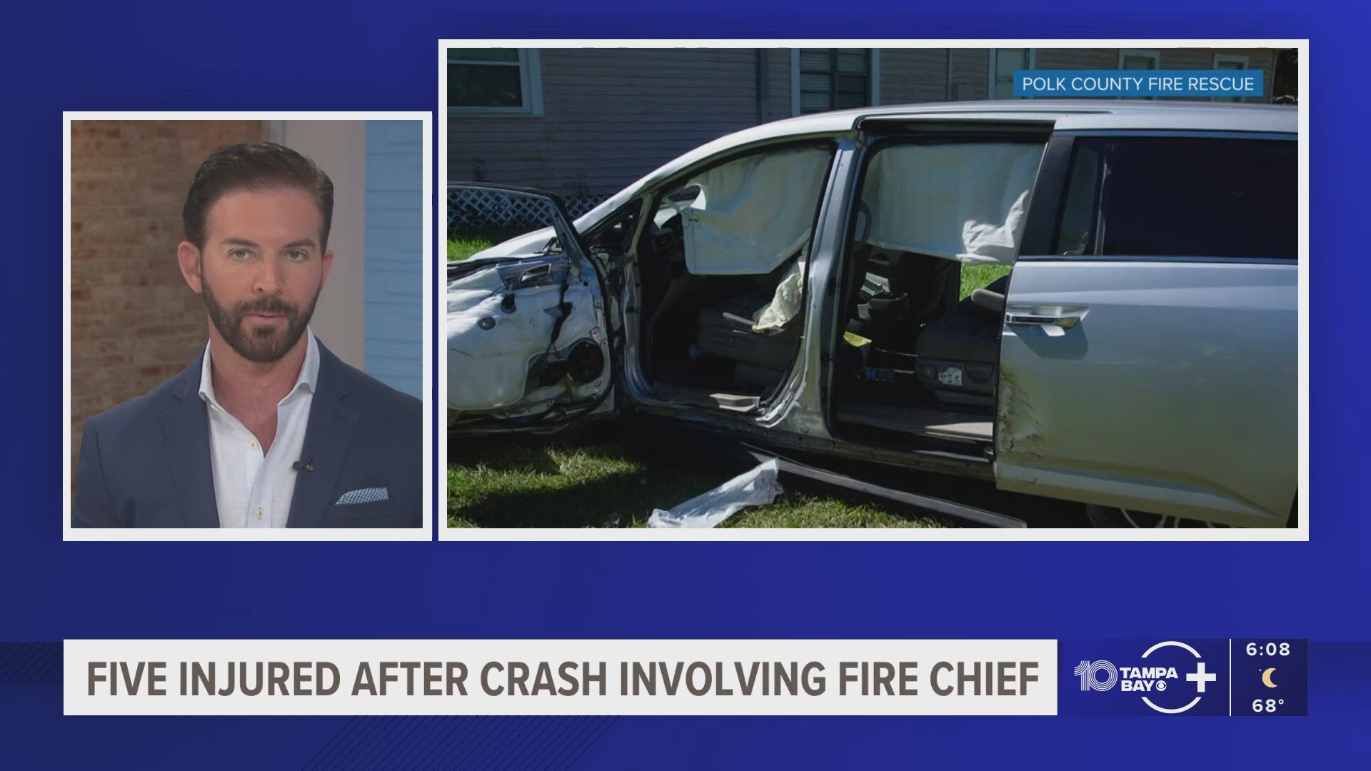 Polk County Fire Rescue official involved in crash | wtsp.com