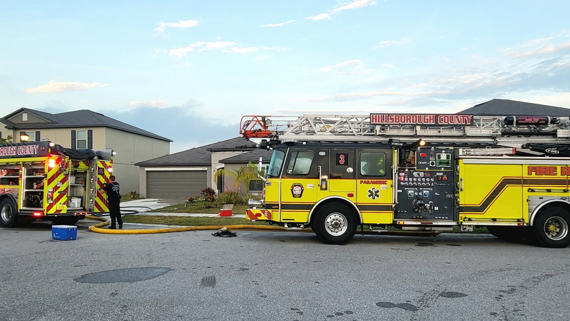 Riverview house fire injures 2 people; investigation underway | wtsp.com