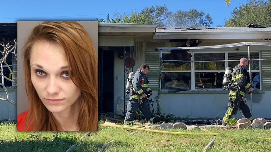 Police: Woman arrested for setting fire that killed 2 cats | wtsp.com