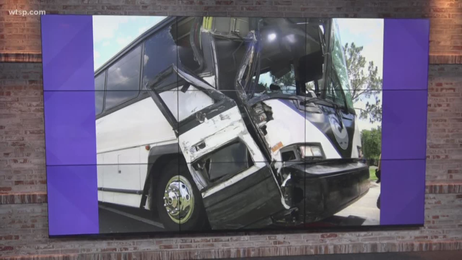 Students taken to the hospital after charter buses crash in Polk Co ...