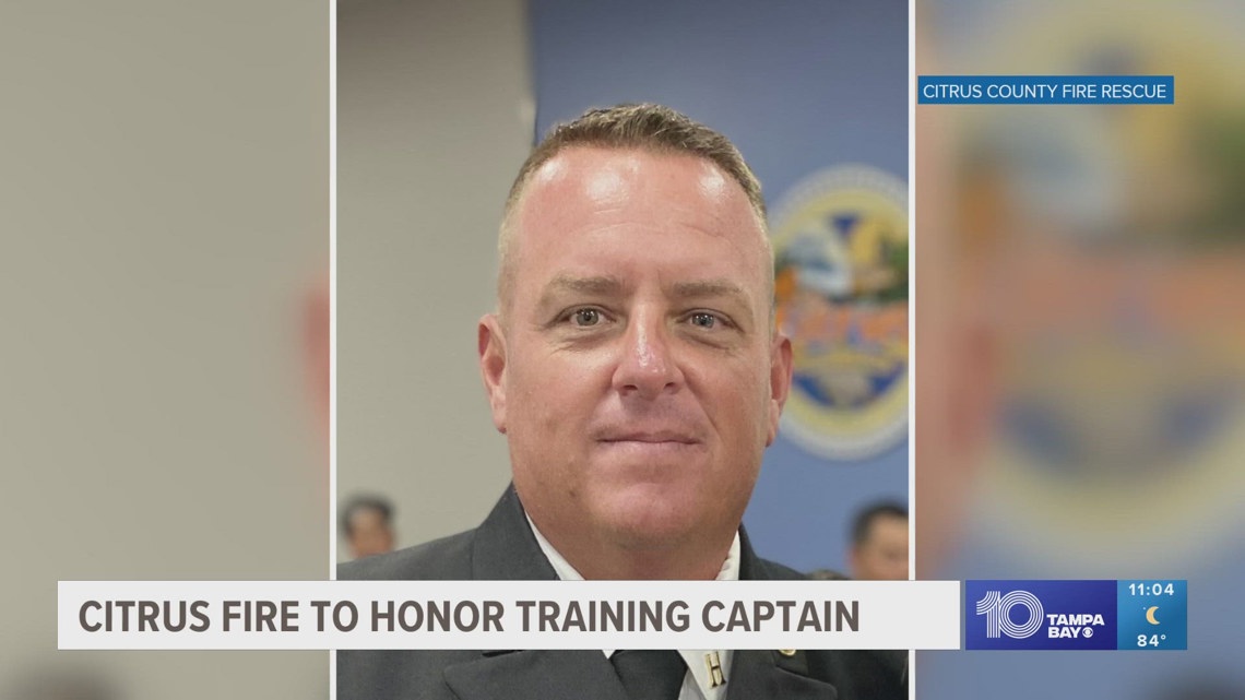 Citrus County Fire Rescue to honor training captain who passed away ...