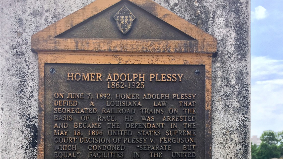 Posthumous pardon for Homer Plessy, namesake of 'separate but equal ...