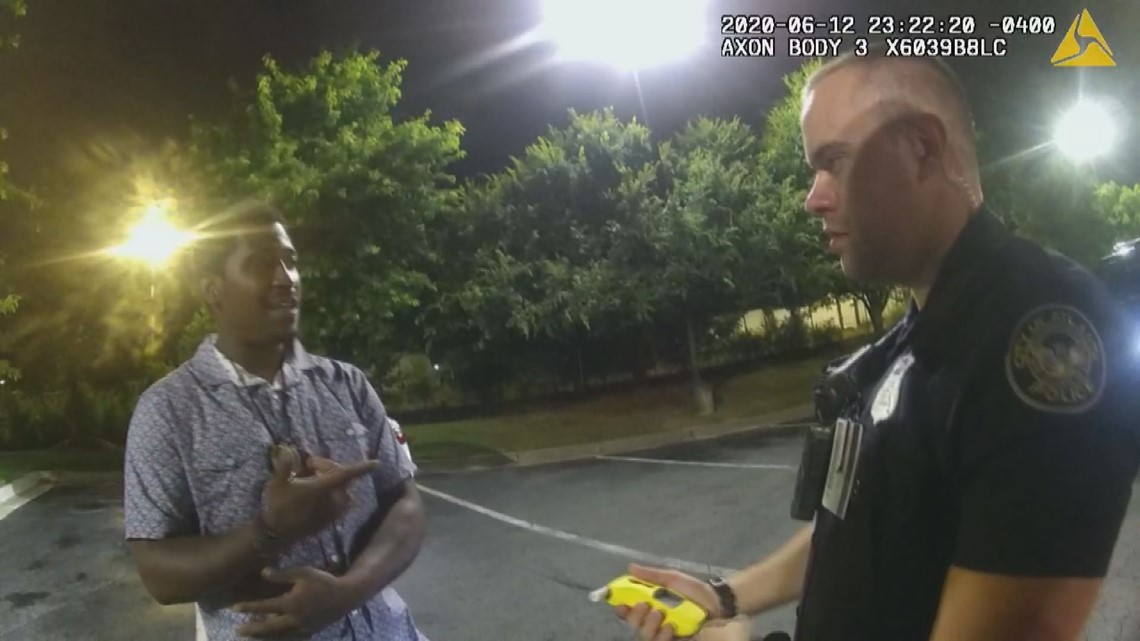 Rayshard Brooks Wendy's shooting: Police bodycam footage | wtsp.com