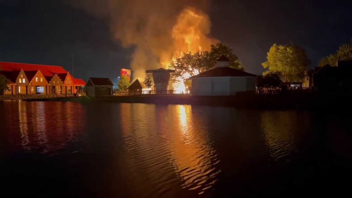 Fire destroys barn in Michigan, no animals injured | wtsp.com
